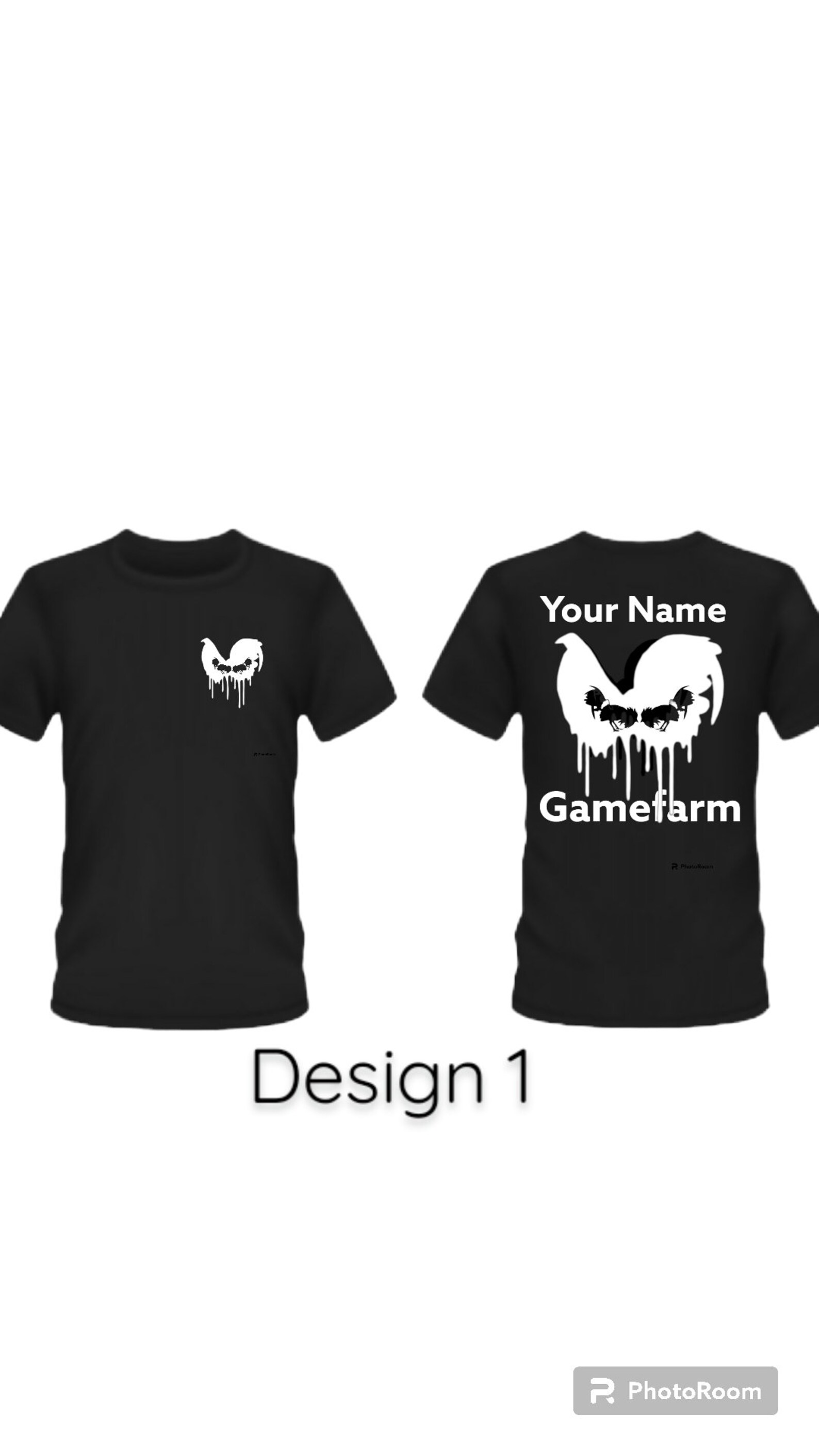 Custom Gamefarm, Gamefowl T Shirt - Etsy