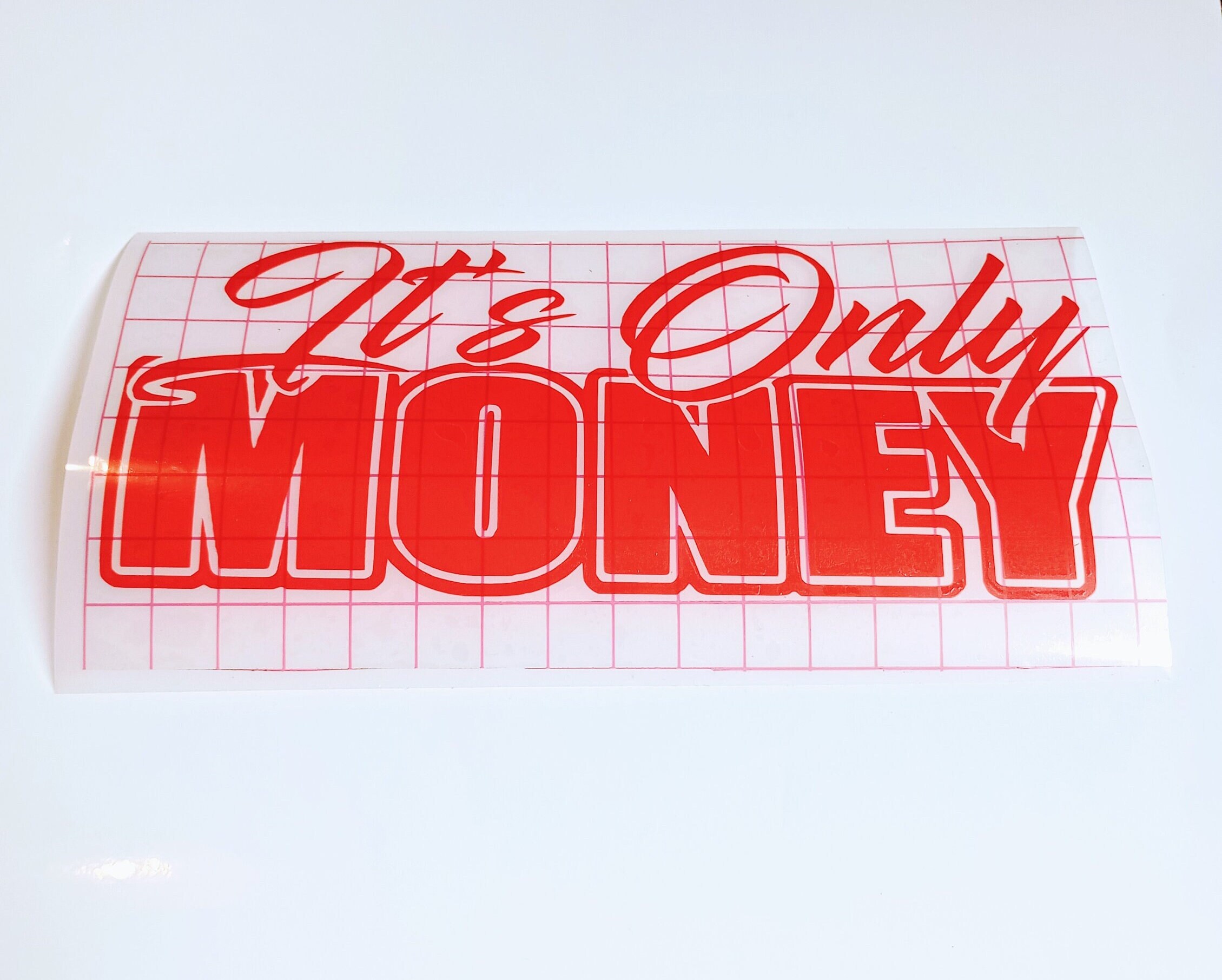 It's Only Money Car Decal - Etsy