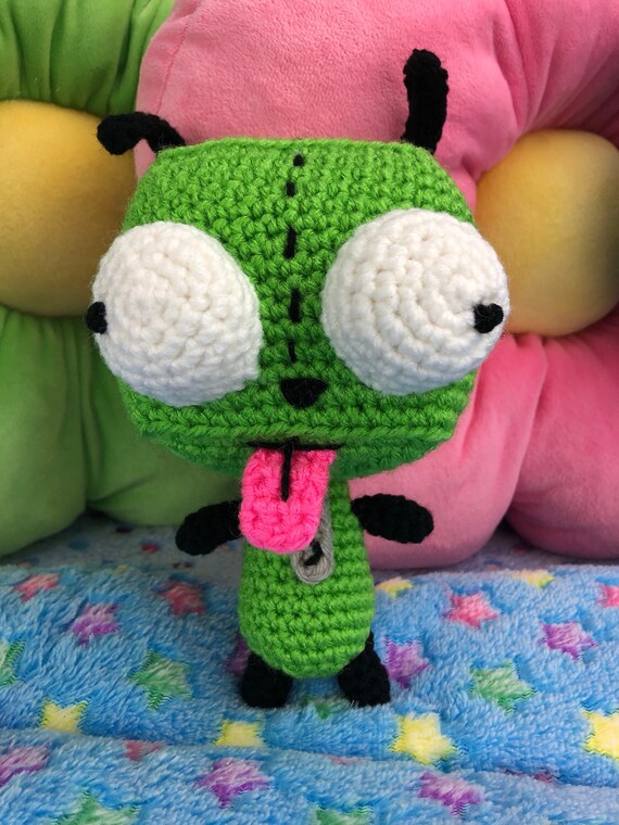 Invader Zim GIR dog Crochet | Etsy