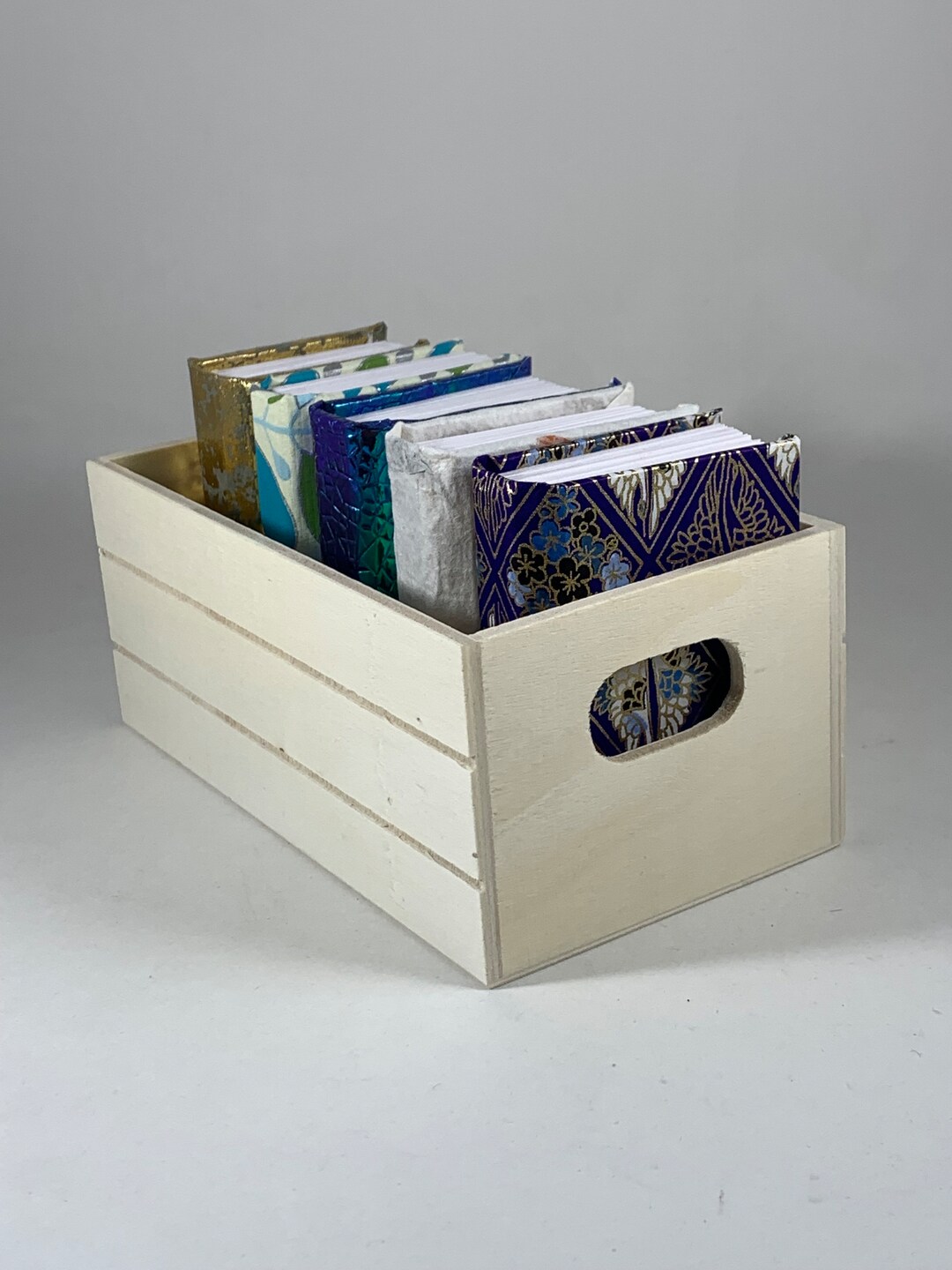 Unlined Small Handmade Hardback, Casebound Blank Books, Journals ...