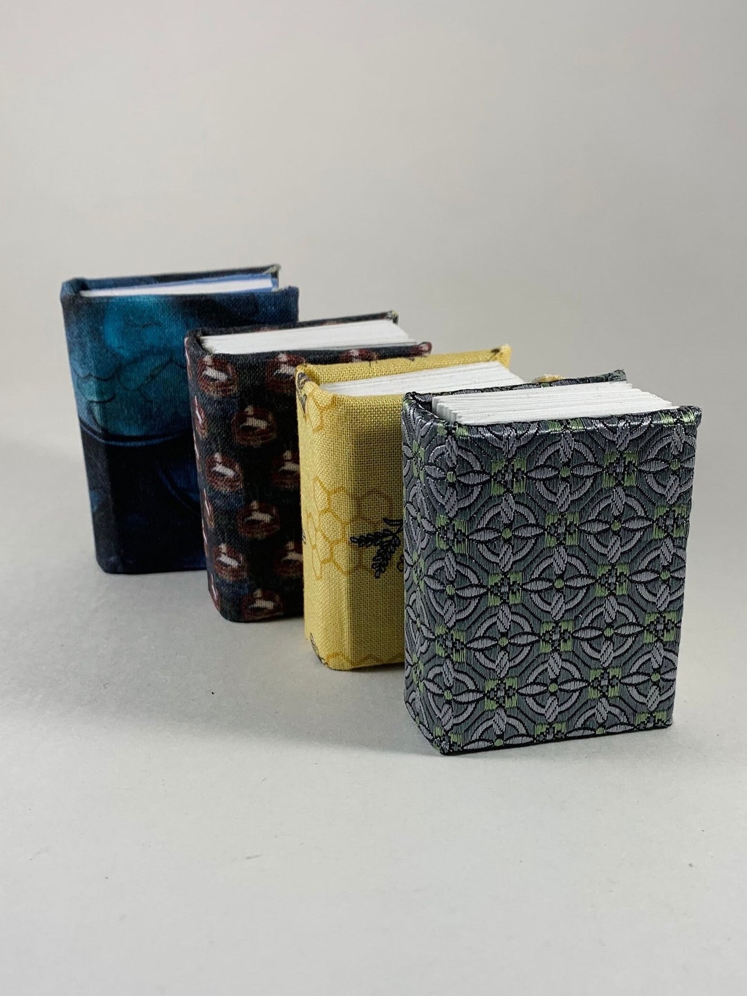 Unlined Mini Handmade Hardback, Casebound Blank Books, Journals ...