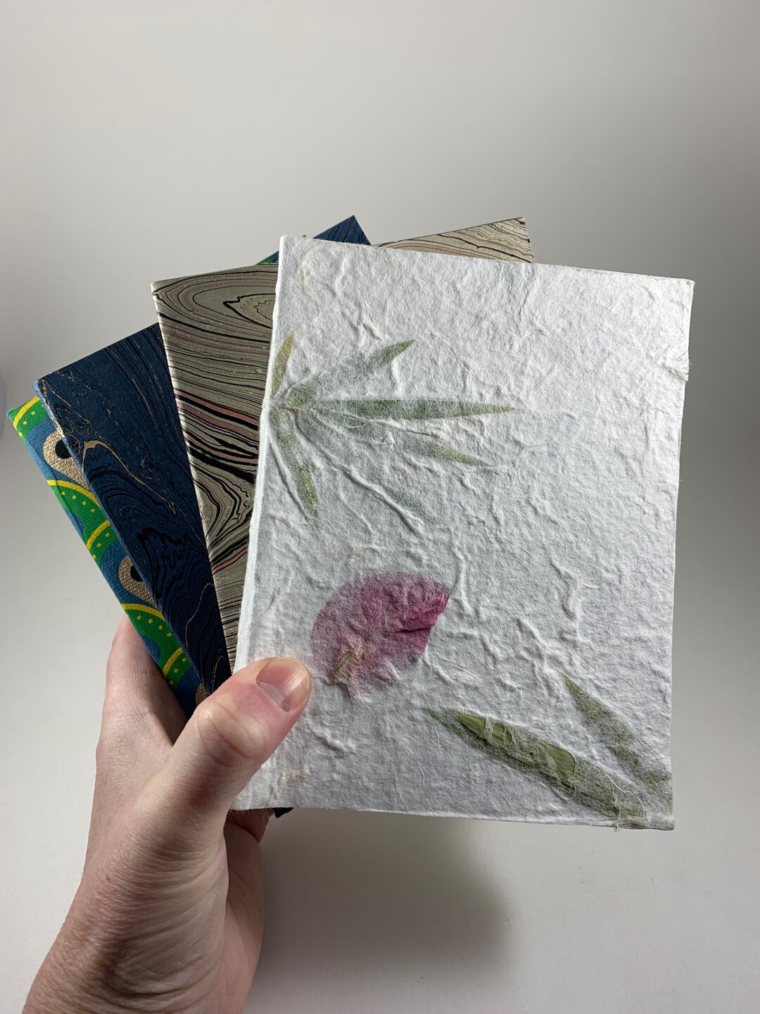 Unlined Handmade Minimalist Softcover Blank Books, Notebooks, Journals ...