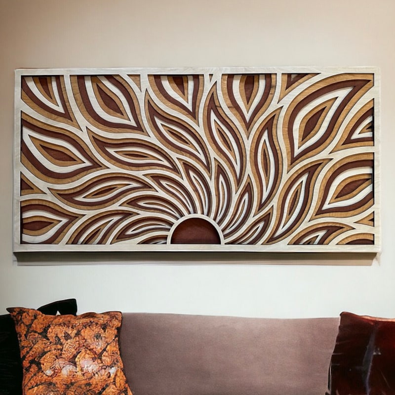 Layered Wood Art - Etsy