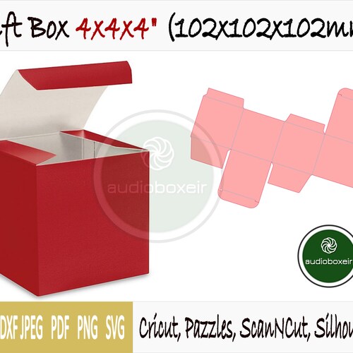 Box Template SVG Ai CRD Eps Pdf Laser Cut Template - Etsy