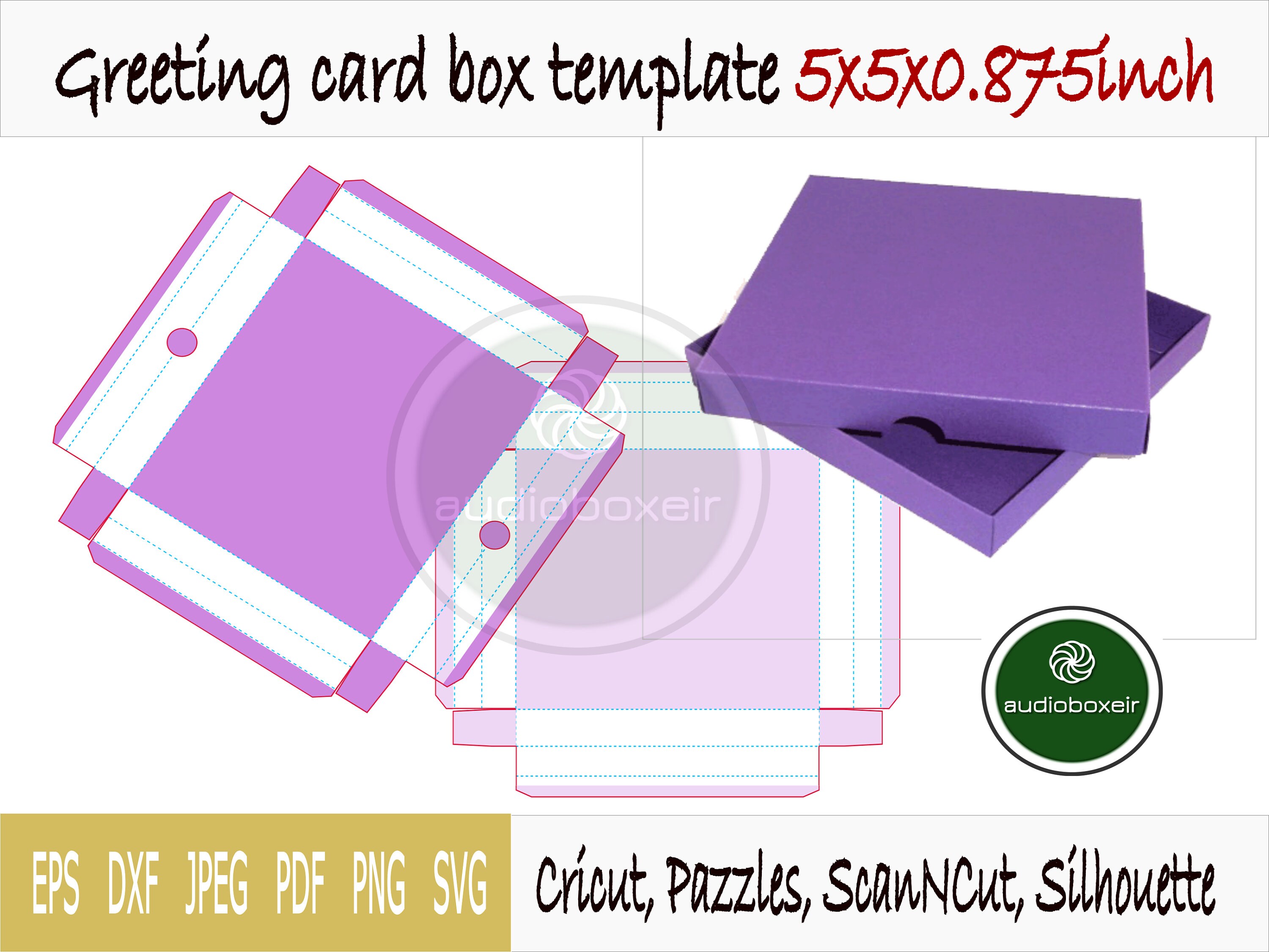 Gift Card Box Template