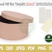 Template of Box for Round Hat (12"x6x2") - Etsy