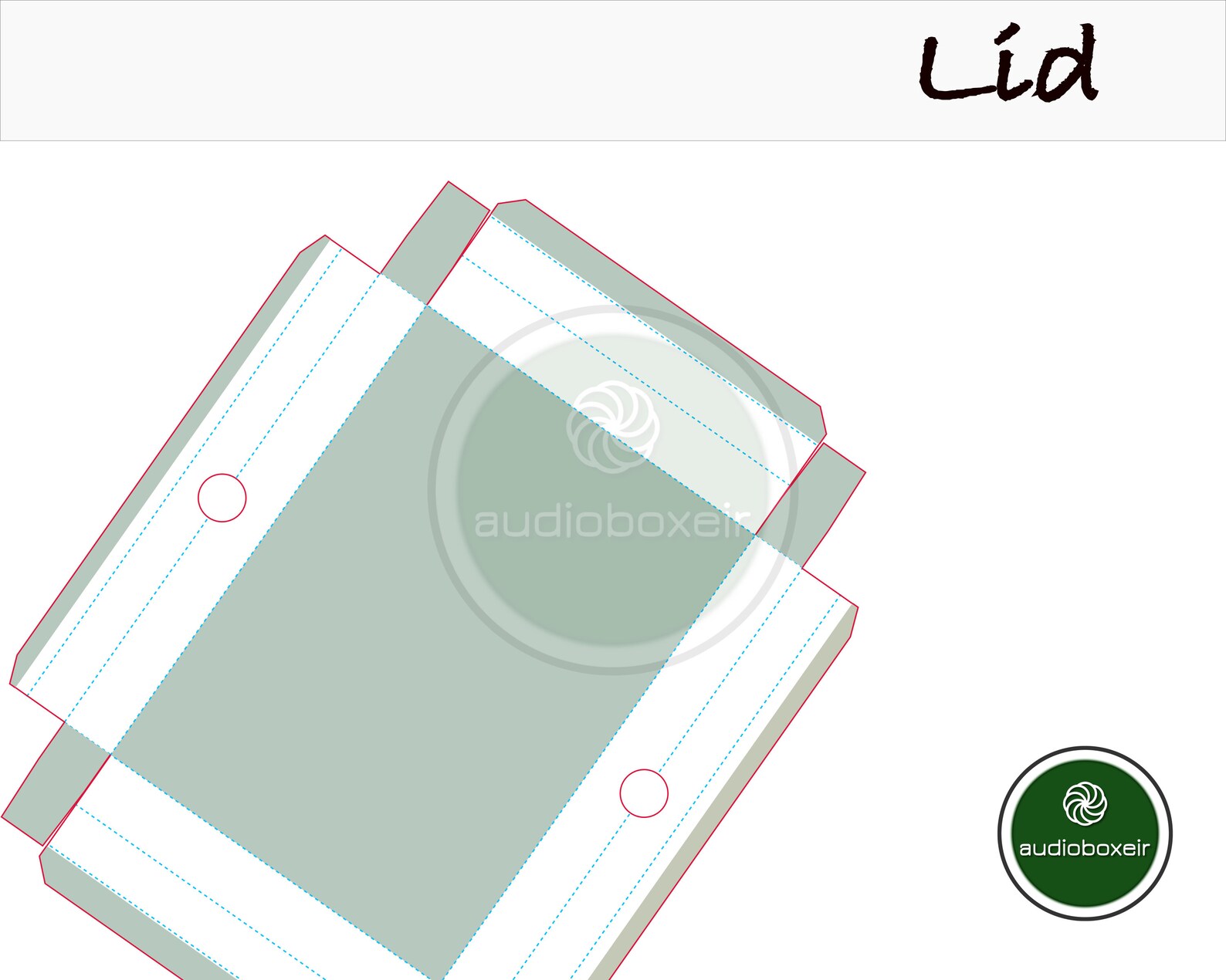 Greeting Card Box Template