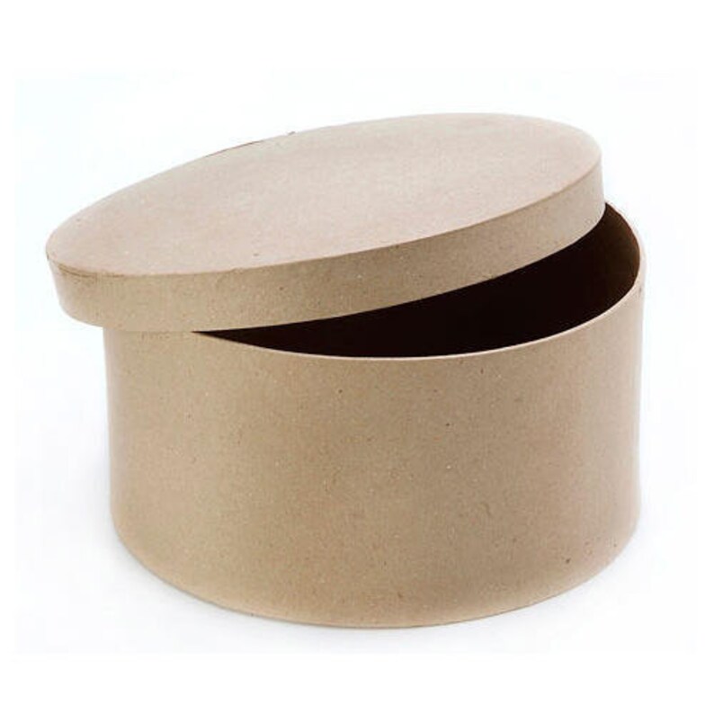 Template of Box for Round Hat (6"x4"x1") - Etsy