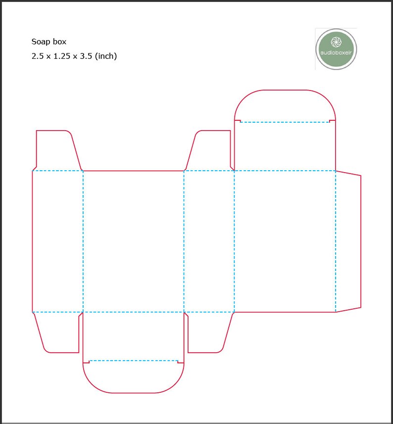 Soap Box Template Printable