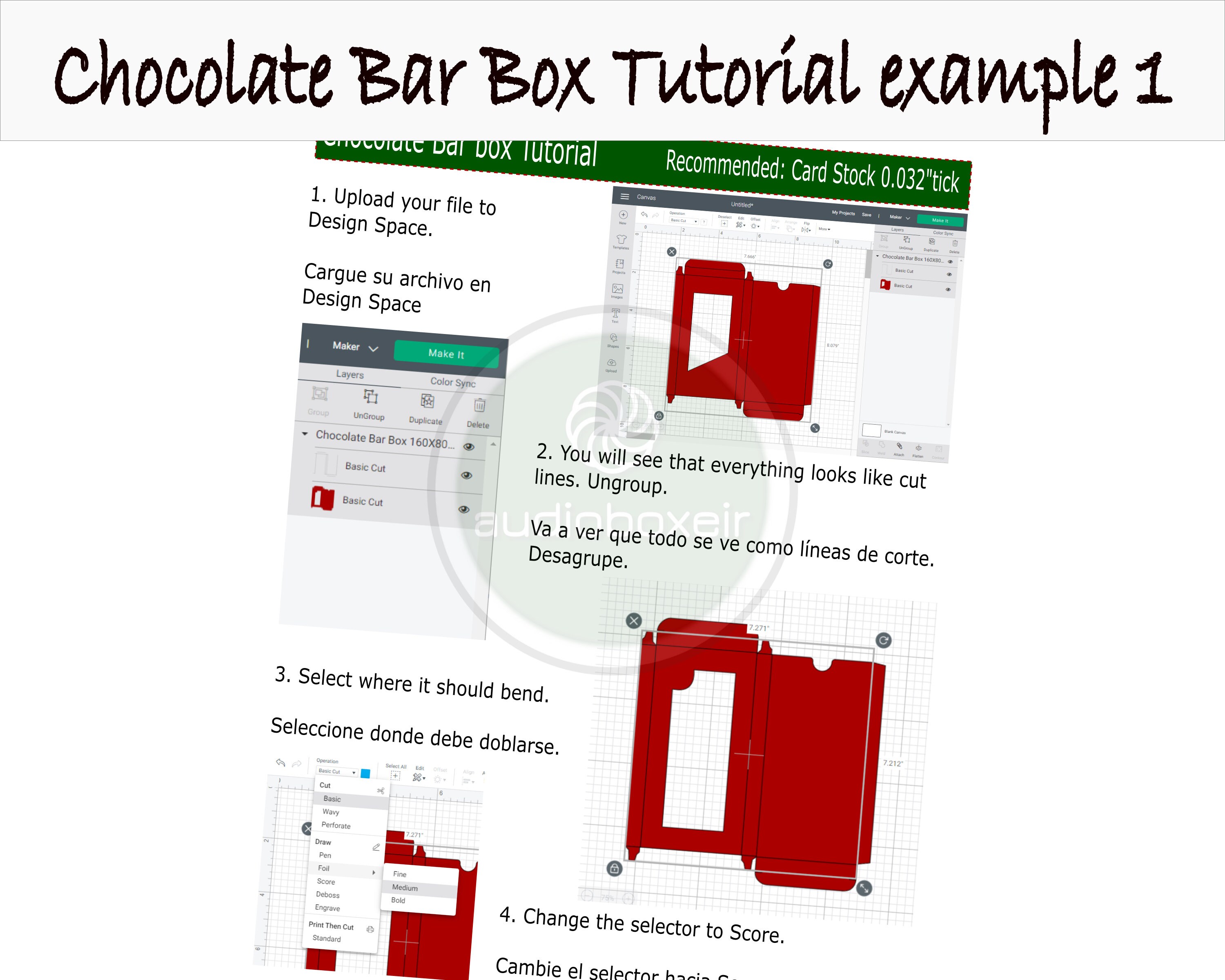 Template of Box for Chocolate Bar With Window (6.25x3.125x0.5") - Etsy