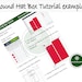 Template of Box for Round Hat (3.5"x4"x1") - Etsy
