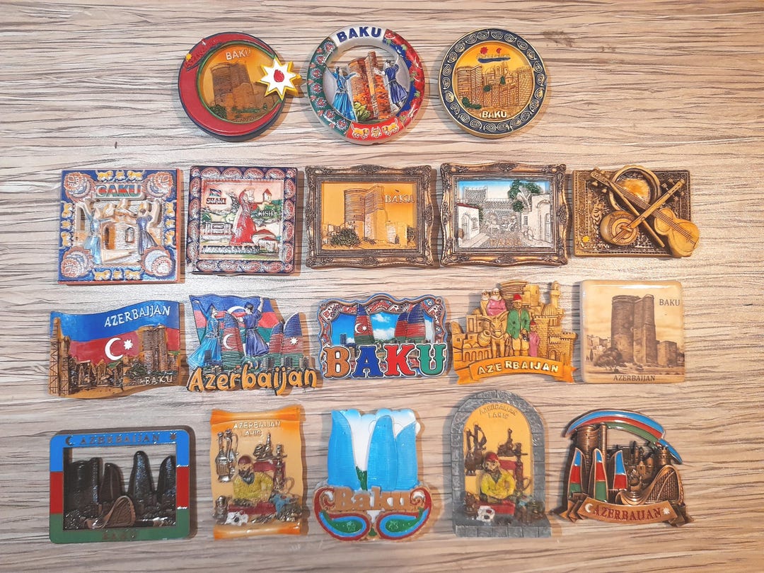 Set of 2 Pcs.ceramic Fridge Magnet,magnets for Boards,ceramic Tourist ...