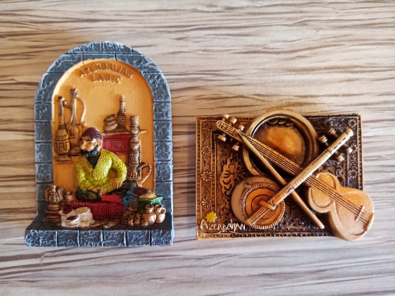 Set of 2 Pcs.ceramic Fridge Magnet,magnets for Boards,ceramic Tourist ...