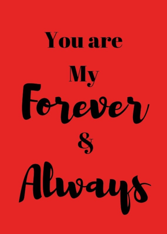 Forever And Always Wallpaper