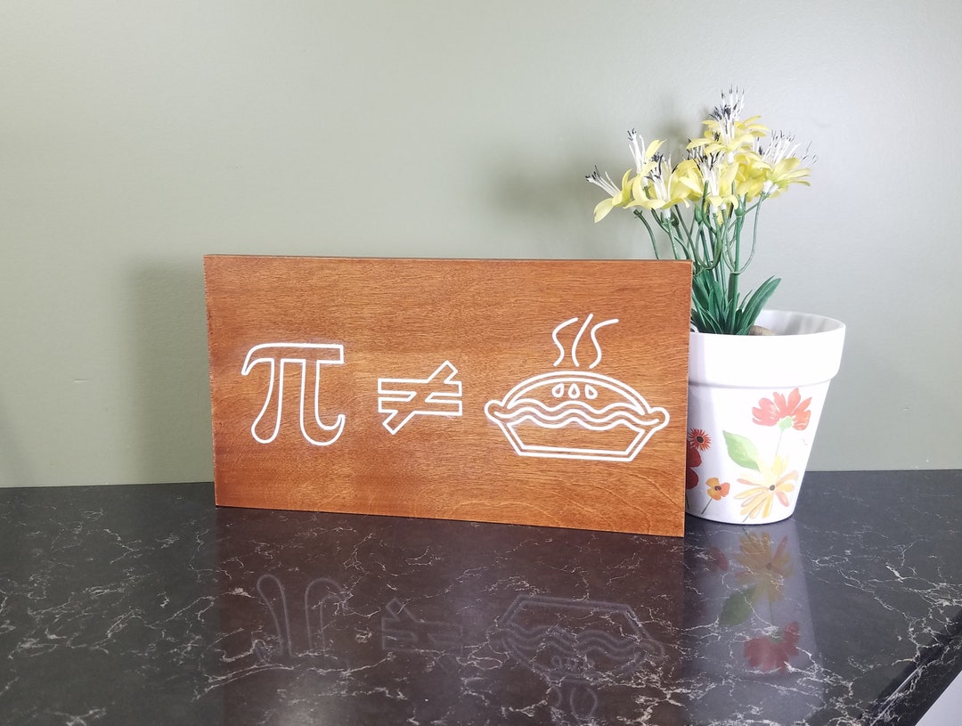Math Teacher Gift, Funny Pi Sign, Graduation Gift, Funny Math Classroom ...