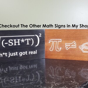 Math Teacher Gift, Math Gift, Classroom Decor, Coworker Gift, Engineer ...