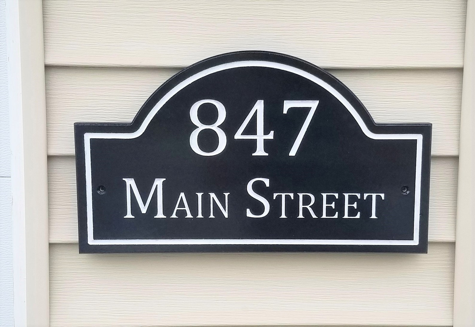 House Number Sign House Number Plaque Address Sign Home | Etsy