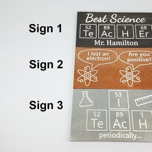 Science Teacher Gifts, Science Classroom Decor, for Science Teachers ...