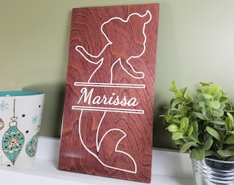 Mermaid Lover Gift Mermaid Parking Sign Mermaid Decor - Etsy