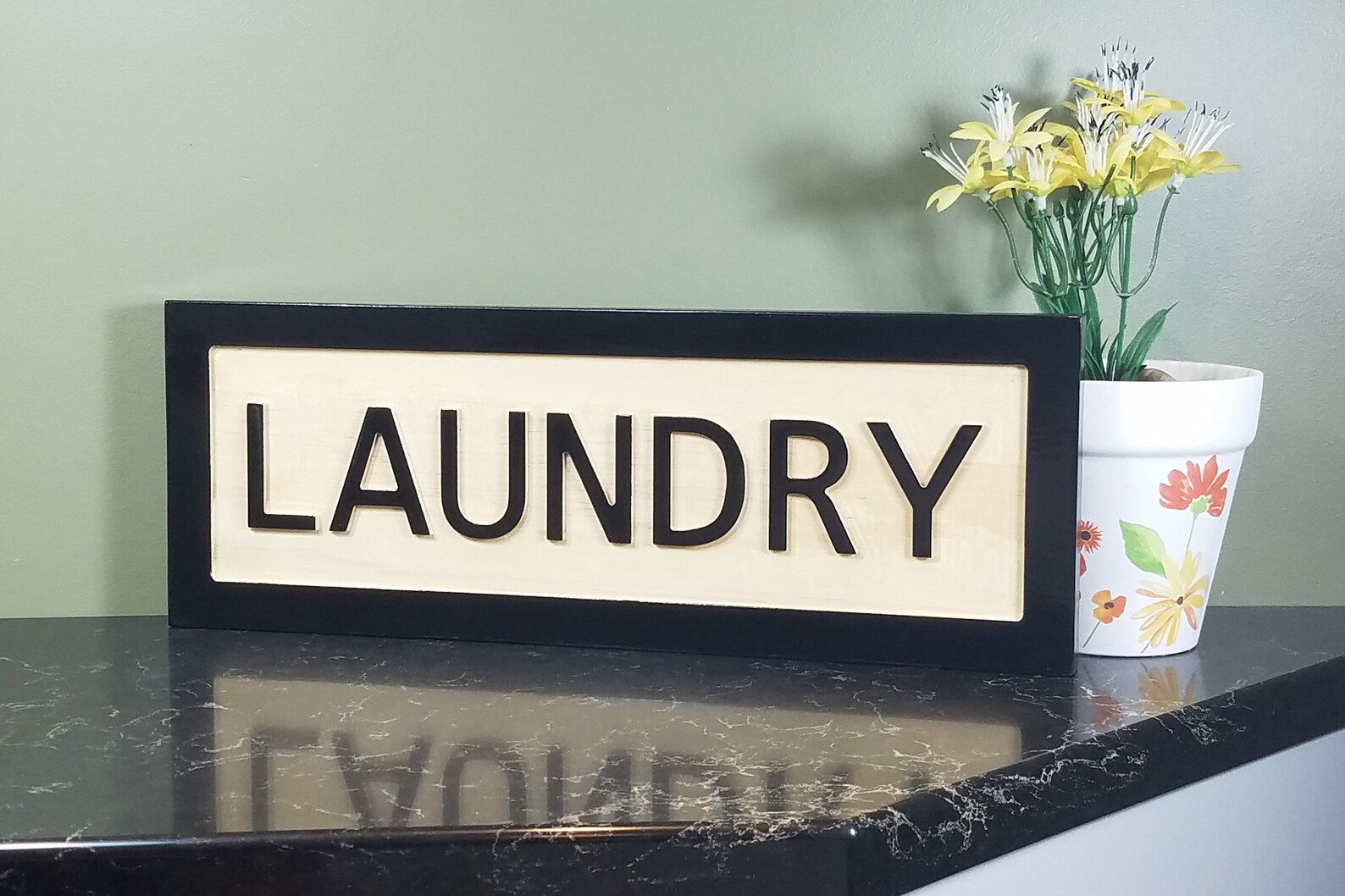 Laundry Room Sign Laundry Room Art Rustic Laundry Room | Etsy