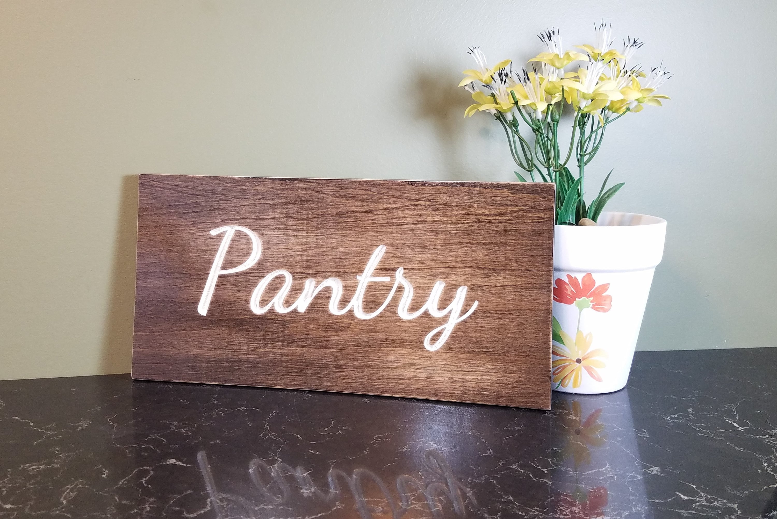 Pantry Sign Wood Pantry Sign Rustic Pantry Sign Engraved - Etsy