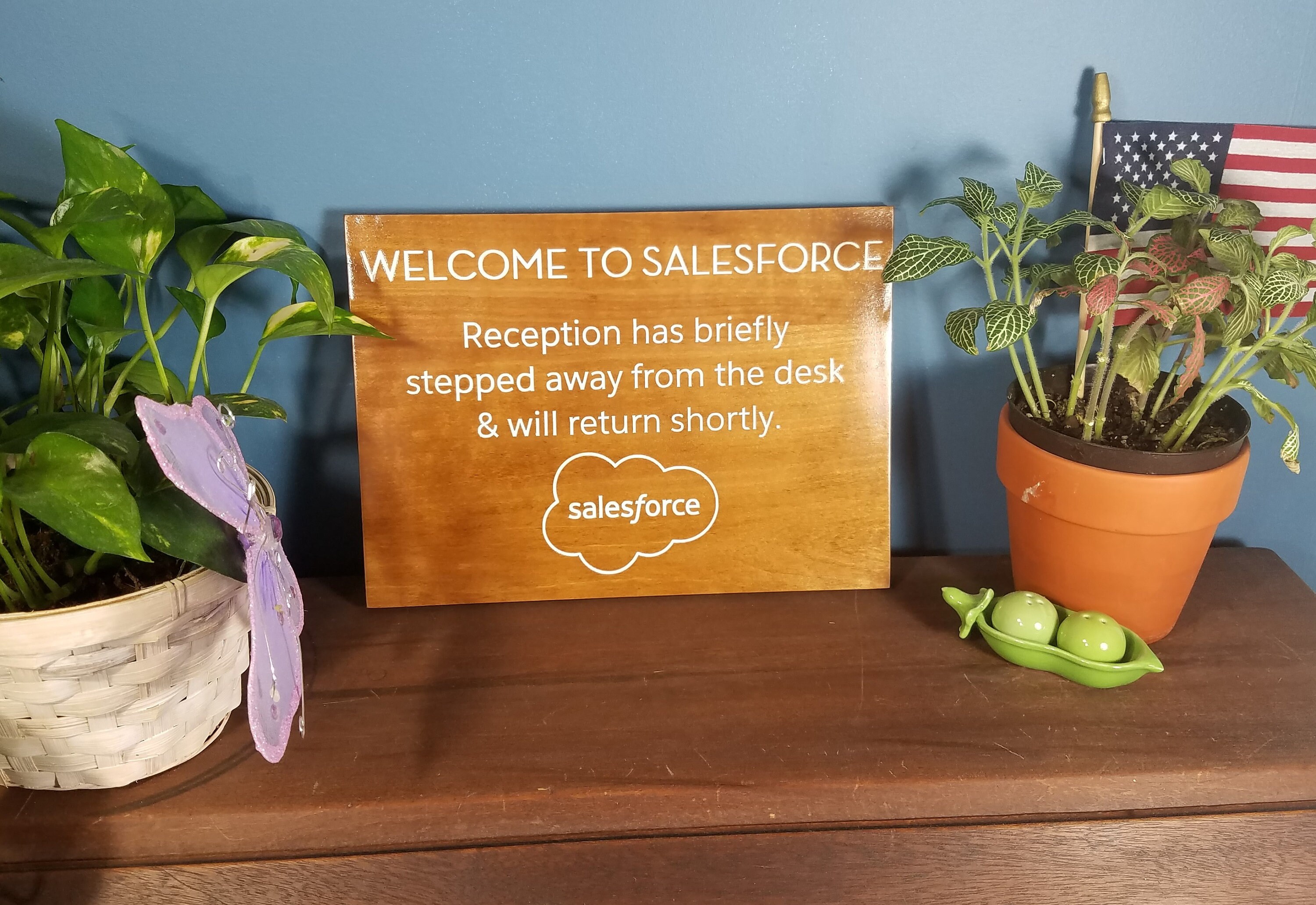 Reception Desk Sign Business Sign Office Door Sign Office | Etsy