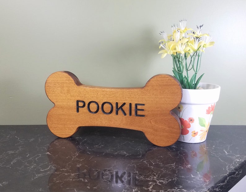 Personalized Dog Lover Gift Dog Bone Shape Dog Memorial | Etsy