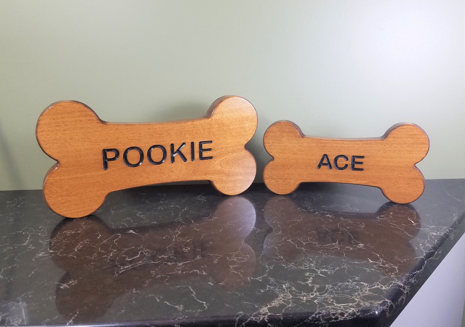 Personalized Dog Lover Gift Dog Bone Shape Dog Memorial | Etsy