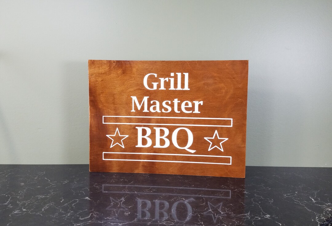 Backyard BBQ Sign, BBQ Sign, Grill Master Gift, BBQ Gifts, Barbecue ...