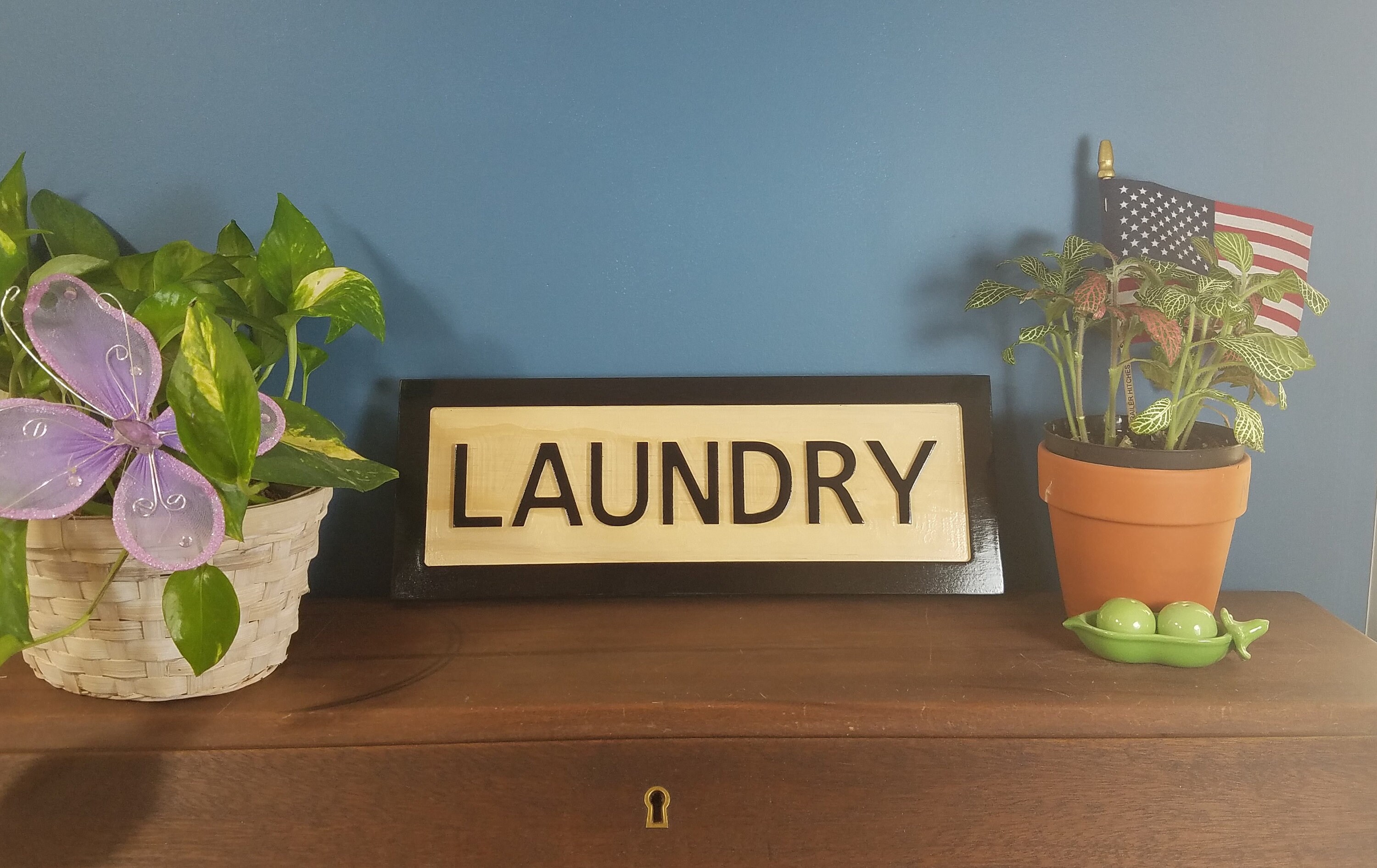 Laundry Room Sign Laundry Room Art Rustic Laundry Room | Etsy