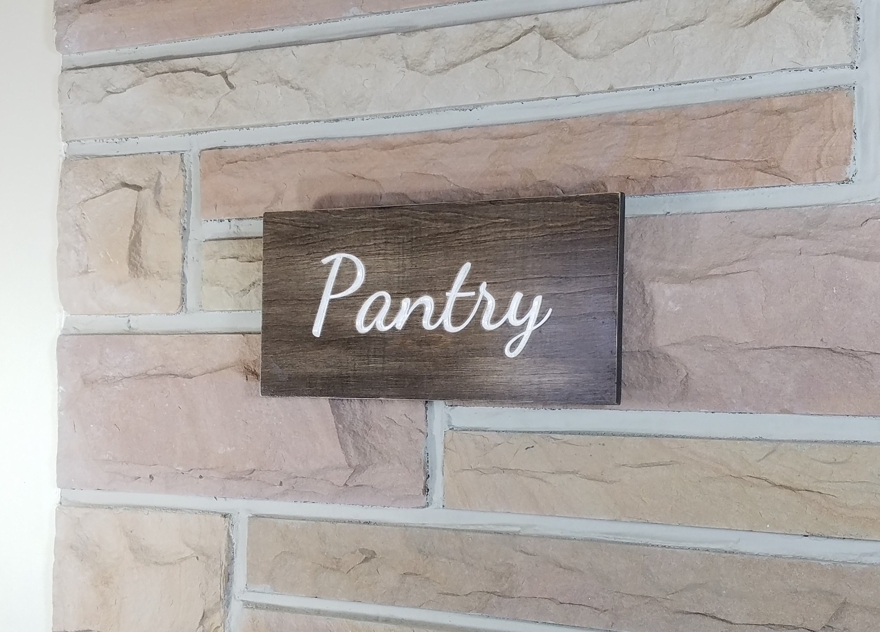 Pantry Sign Wood Pantry Sign Rustic Pantry Sign Engraved - Etsy