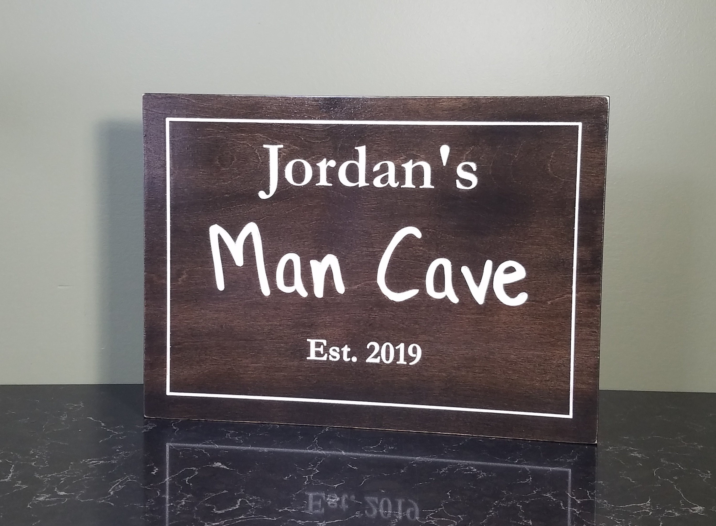 Personalized Man Cave Sign Man Cave Sign Man Cave Decor Man | Etsy