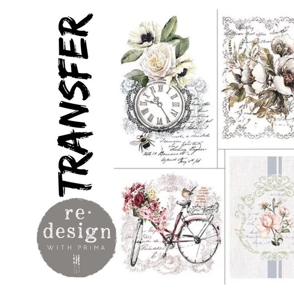 Redesign With Prima Transfer - Etsy