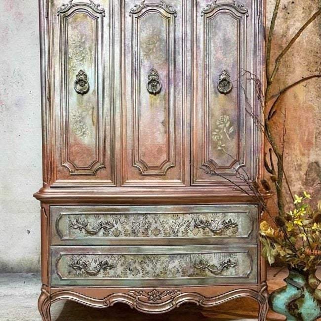 WASHED DAMASK Decoupage Tissue Paper LARGE 19 X | Etsy