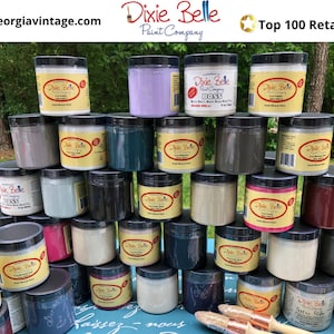 32oz, Dixie Belle Chalk Mineral Paint, All Colors - Etsy