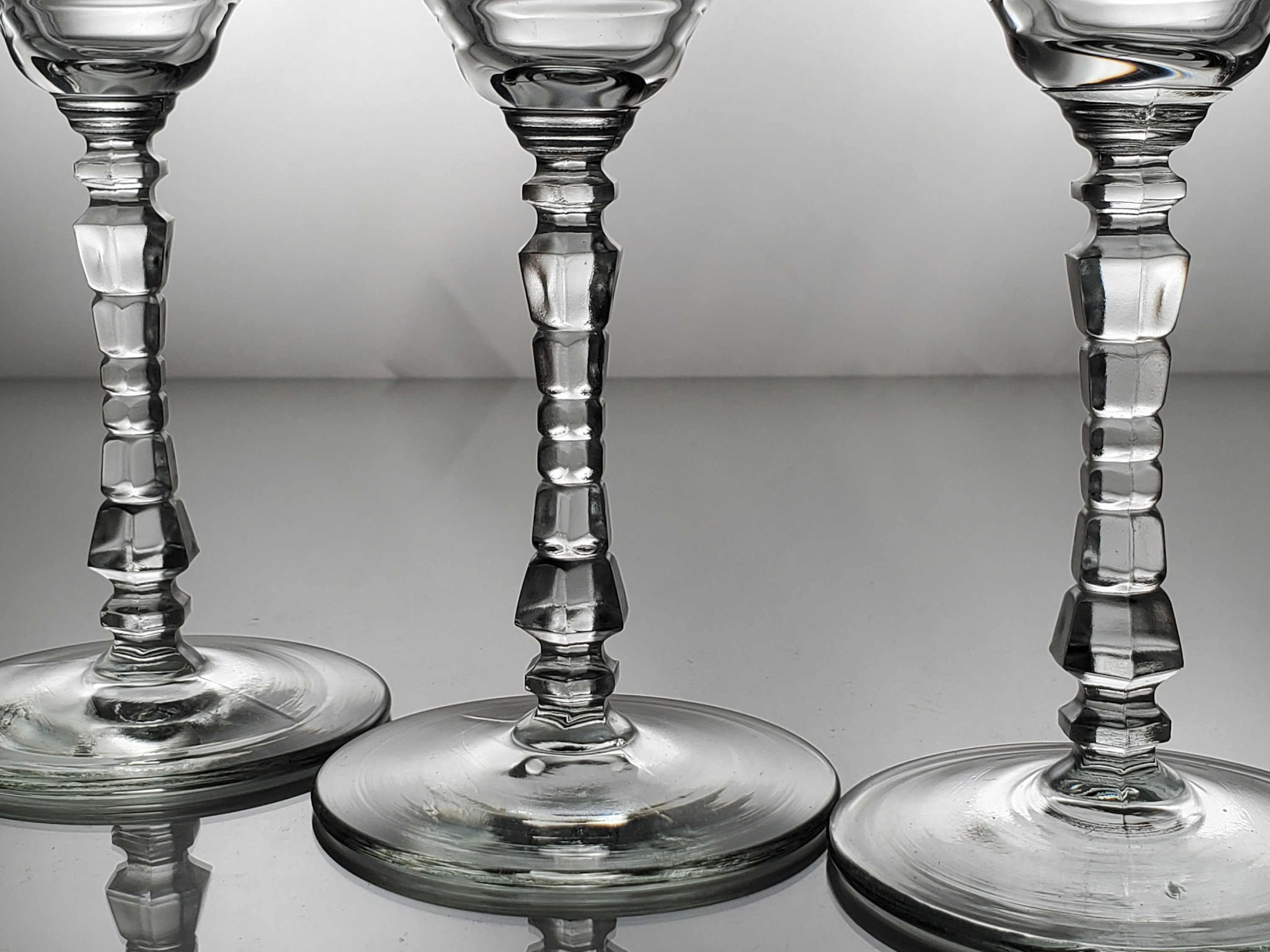 Set of 4/Mid Century Modern/Rock Sharpe Libbey 3005-10 Wine | Etsy