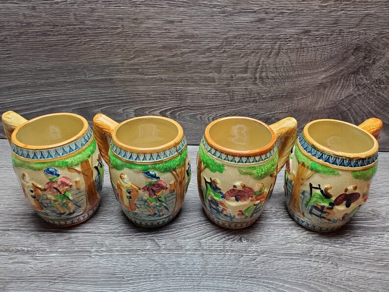 Set of 4 Vintage German Style Coffee | Etsy