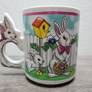 Vintage Easter Peter Rabbit Coffee Cup/Mug/1980/Tea Cup/Easter | Etsy