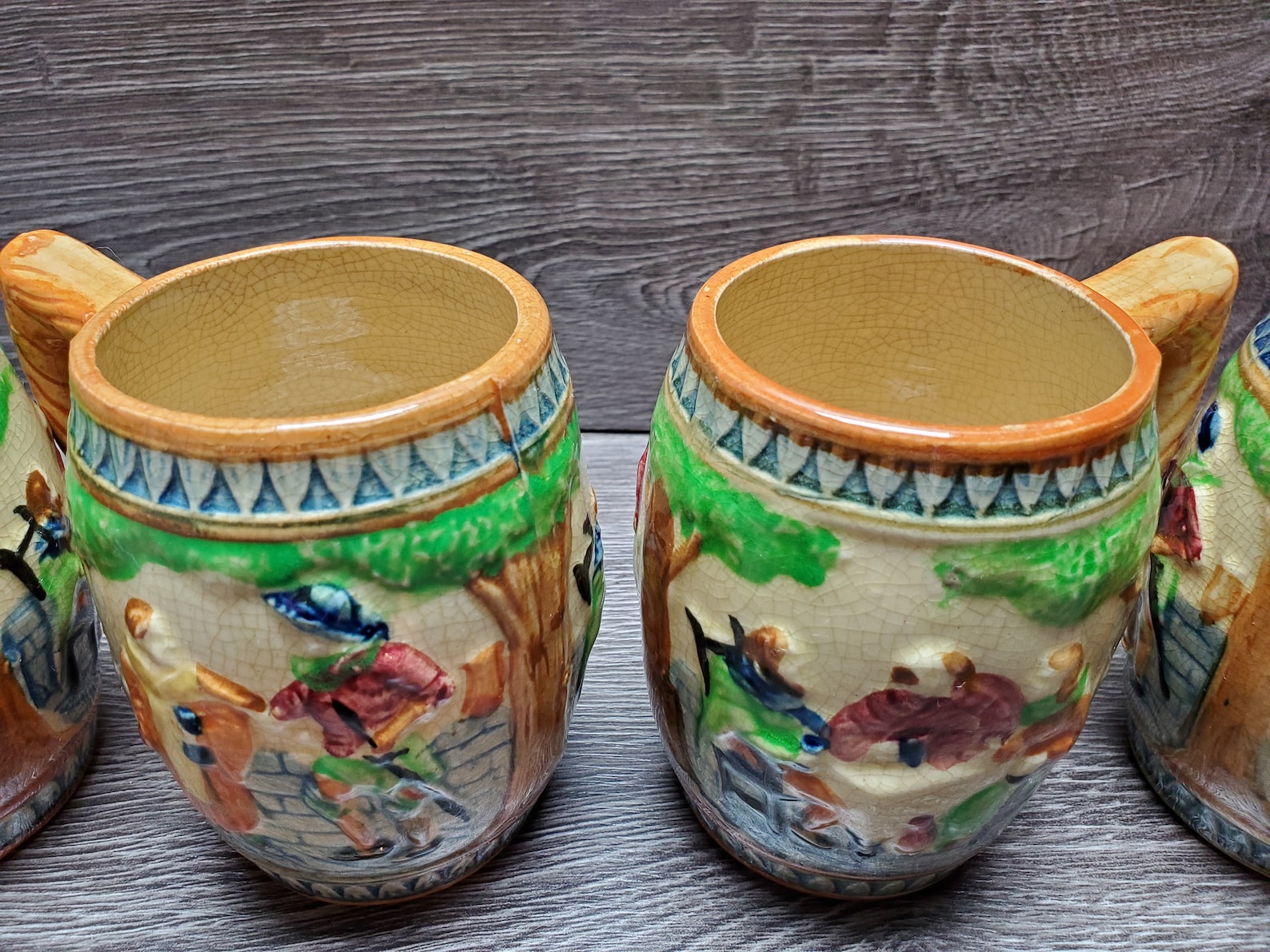 Set of 4 Vintage German Style Coffee | Etsy