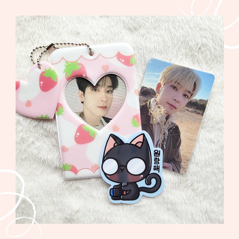 SEVENTEEN WONWOO STICKER Kawaii Svt Cute Kpop Fanmade Merch - Etsy