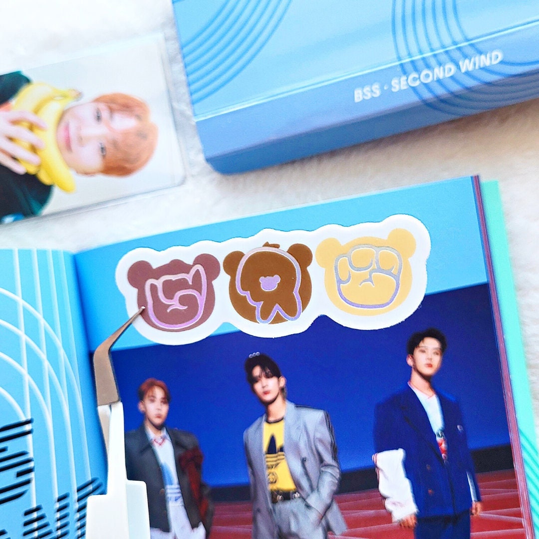 BOOSEOKSOON HOLO STICKER | Kawaii Seventeen Svt Bss Hwaiting | K-pop ...