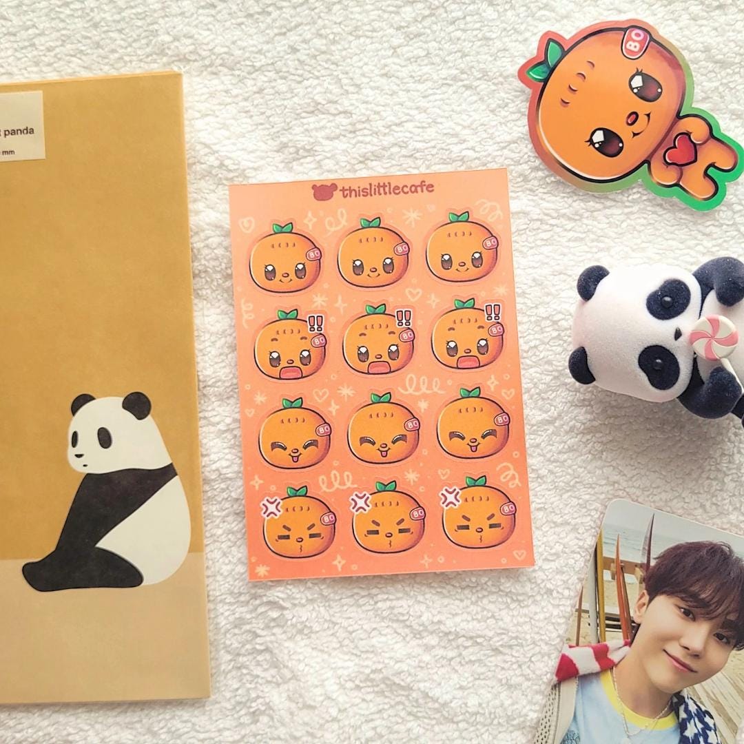 SEUNGKWAN MINITEEN STICKER Sheet | Seventeen Svt Cute Chibi Characters ...