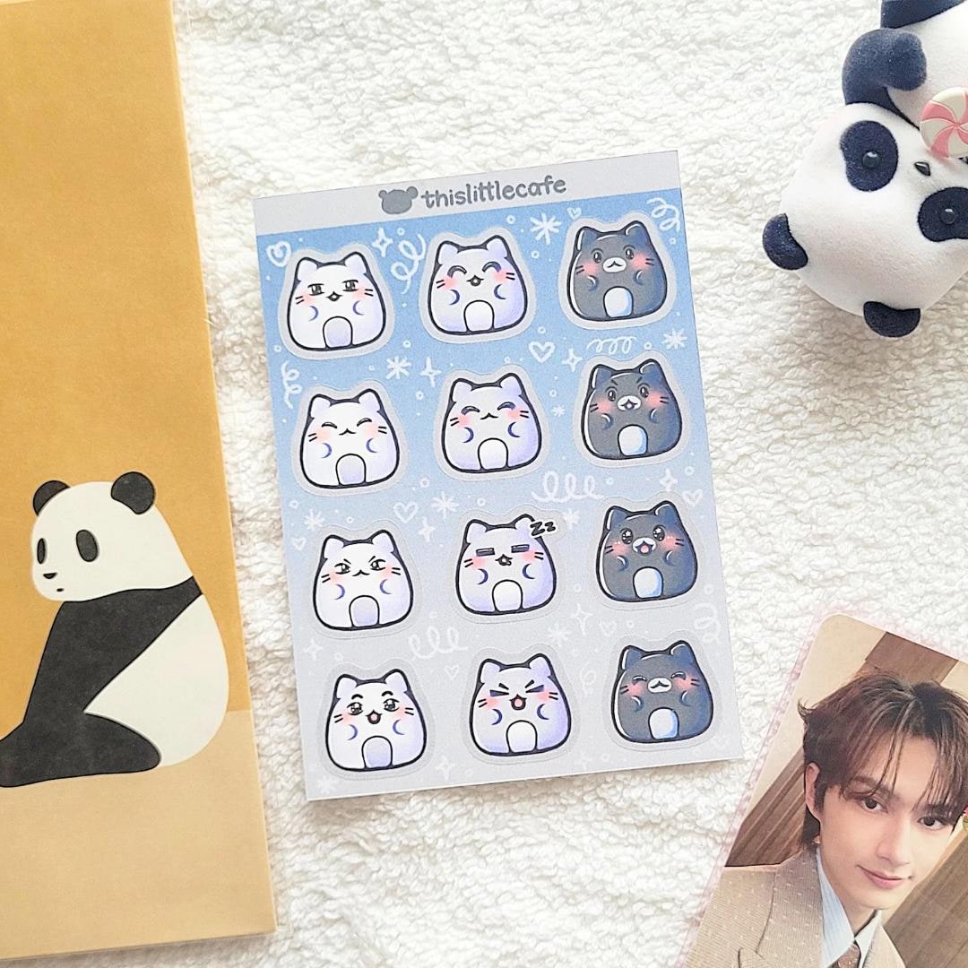 JUN MINITEEN STICKER Sheet | Junhui Seventeen Svt Cute Chibi Characters ...