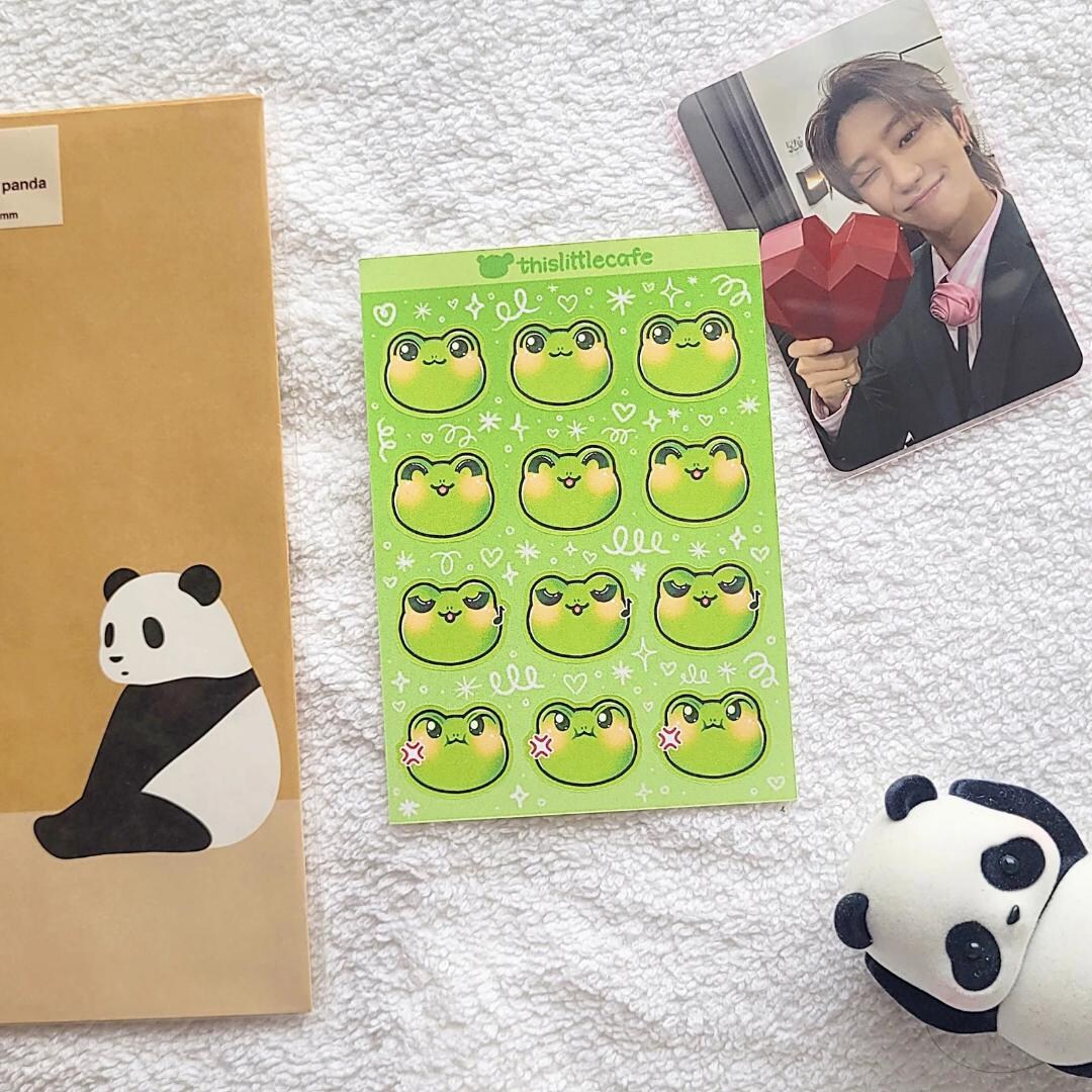 THE8 MINITEEN STICKER Sheet | Seventeen Svt Cute Chibi Characters ...