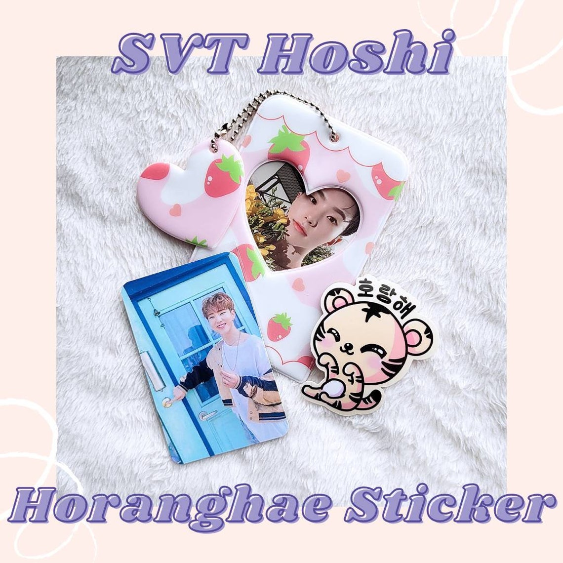 SEVENTEEN HOSHI STICKER Kawaii Svt Cute Kpop Fanmade Merch - Etsy