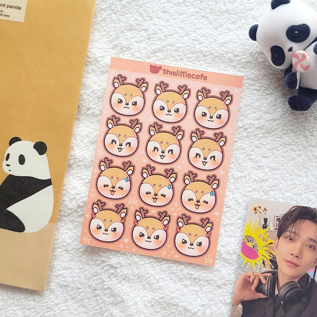 JOSHUA MINITEEN STICKER Sheet | Seventeen Svt Cute Chibi Characters ...