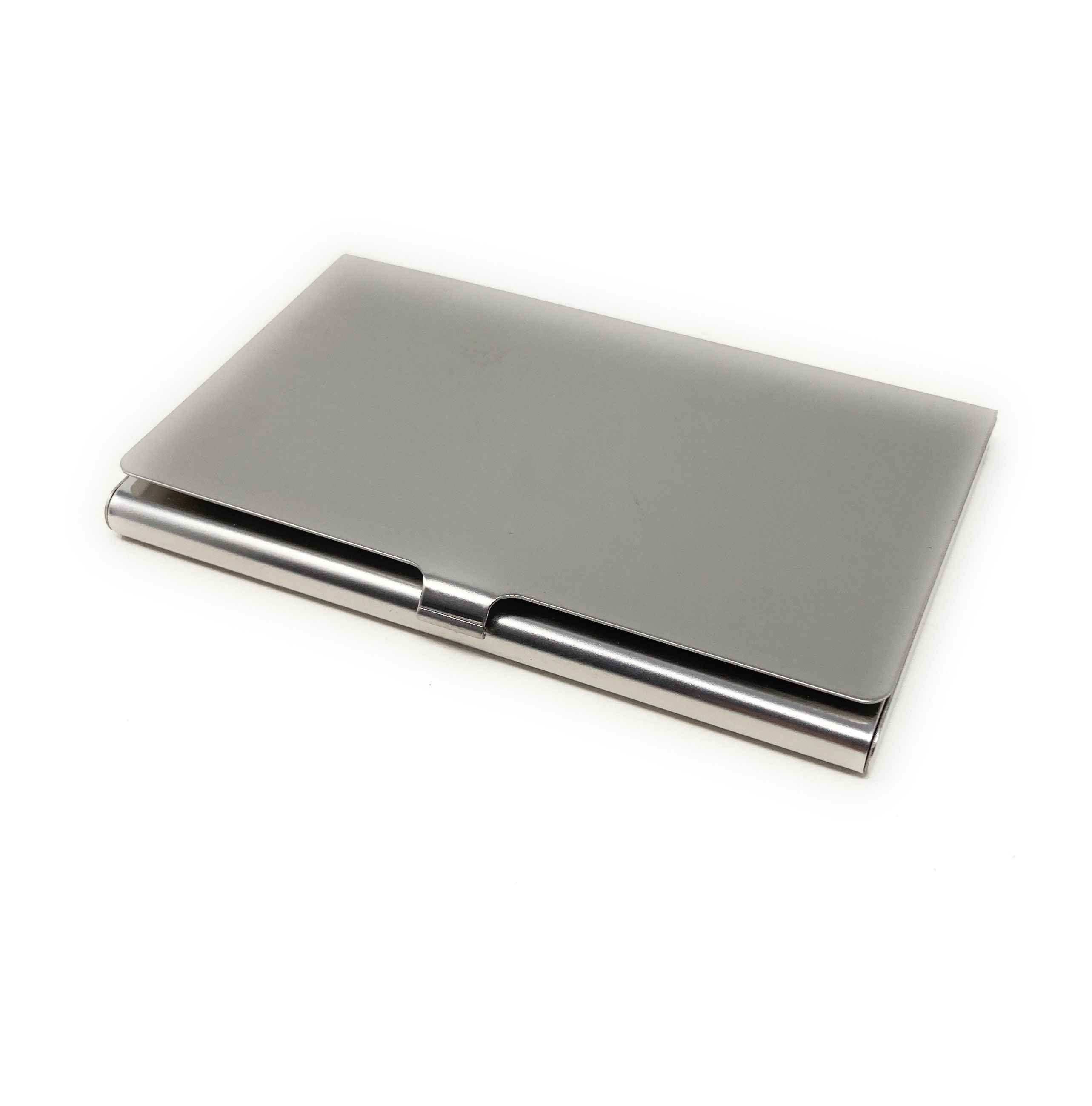 Personalised Polished Chrome Business Cards Store Cards | Etsy