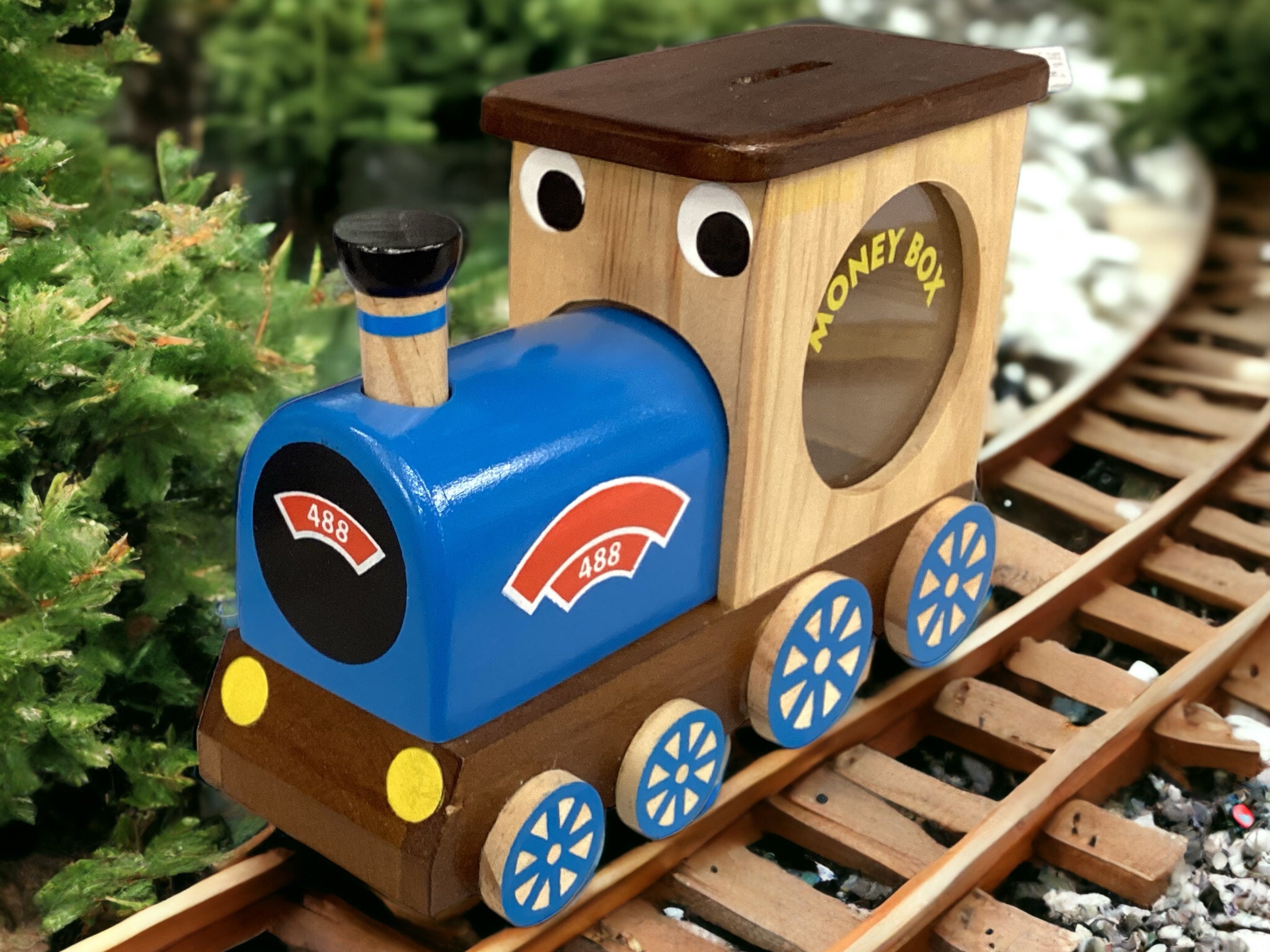 Wooden train box store