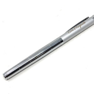 Personalised Stratton Two Tone Rollerball Pen - Custom Engraved ...