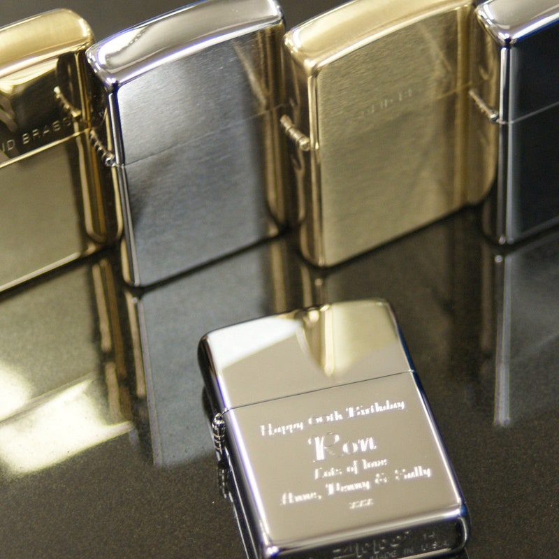 Engraved Zippo Man - Etsy UK